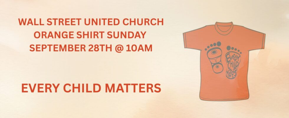 Truth & Reconciliation Sunday - Wall Street United Church